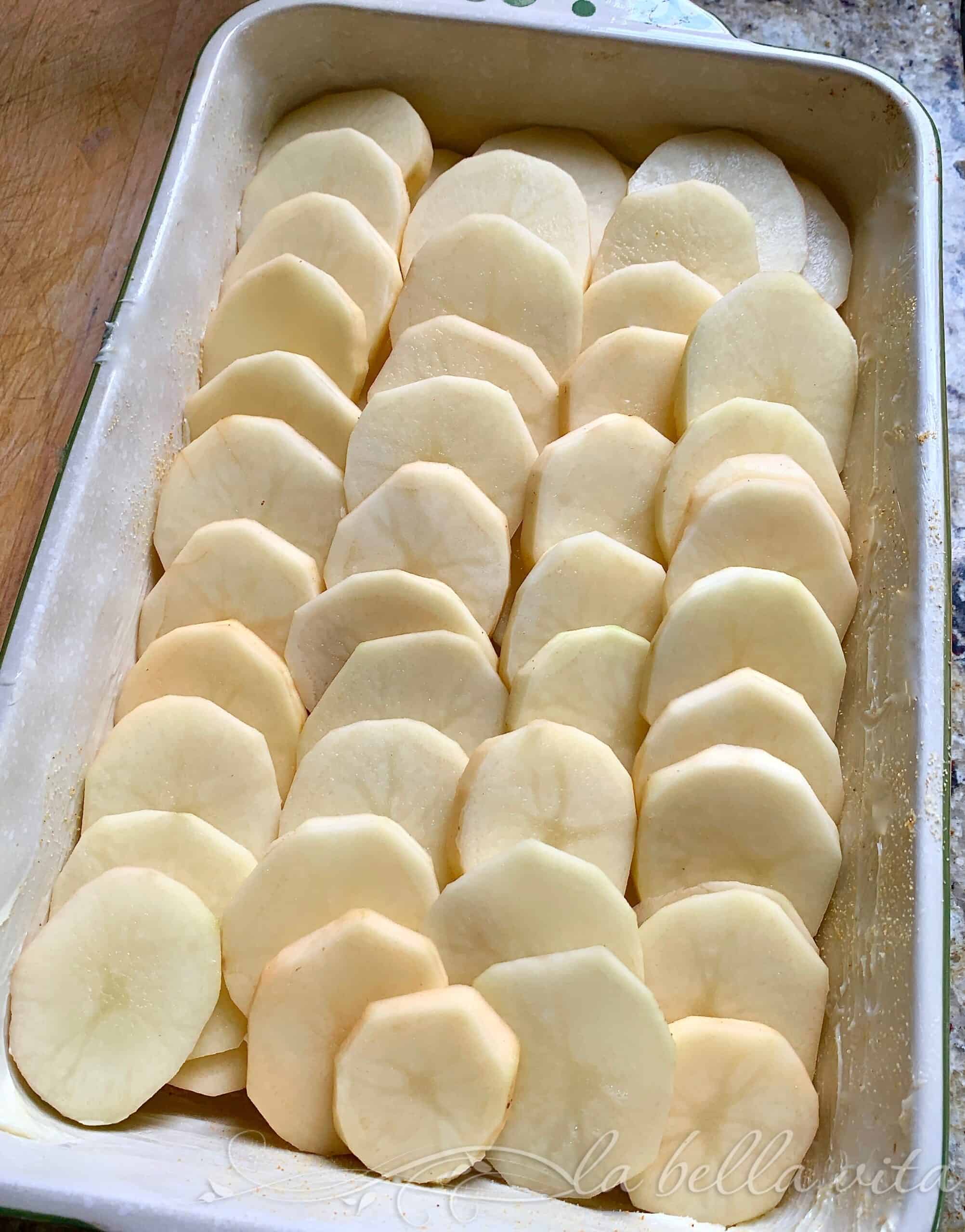 Creamy, Cheesy Dauphinois Potatoes | La Bella Vita Cucina