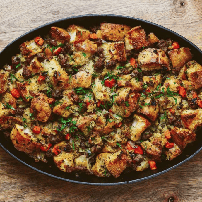 Italian Turkey Stuffing | La Bella Vita Cucina