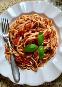 Copycat Carrabba’s Tagliarini Picchi Pacchiu, Linguine Toscana | La ...