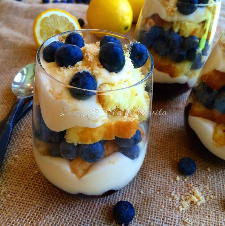 Peach Panettone Parfaits with Mascarpone Cream | La Bella Vita Cucina