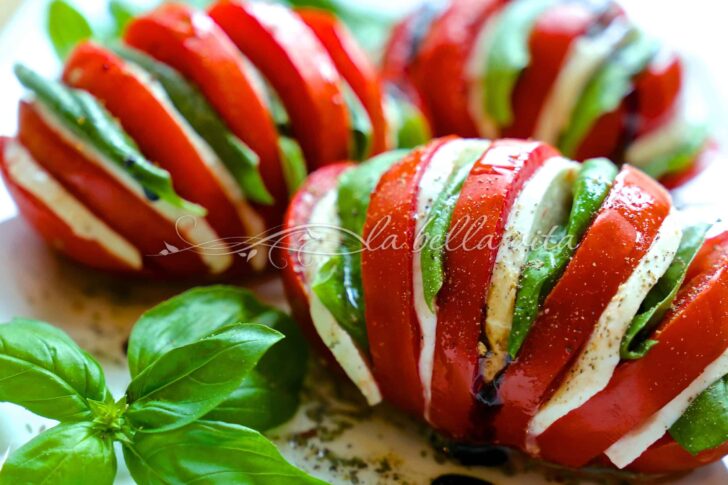 Caprese Salad with a Fresh New Presentation | La Bella Vita Cucina