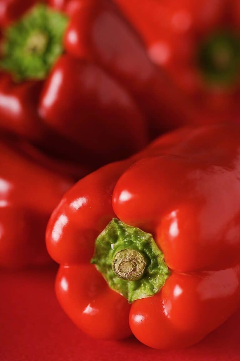 How To Roast and Freeze Red Peppers | La Bella Vita Cucina