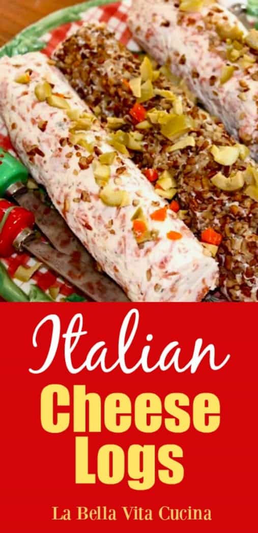 An Italian Cheese Log for the Holidays | La Bella Vita Cucina