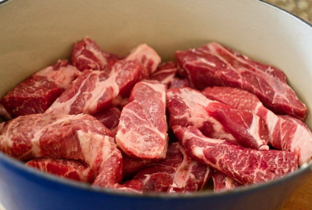 Italian Pork Ribs with Garlic Rosemary Sauce | La Bella Vita Cucina