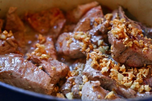Italian Pork Ribs with Garlic Rosemary Sauce | La Bella Vita Cucina