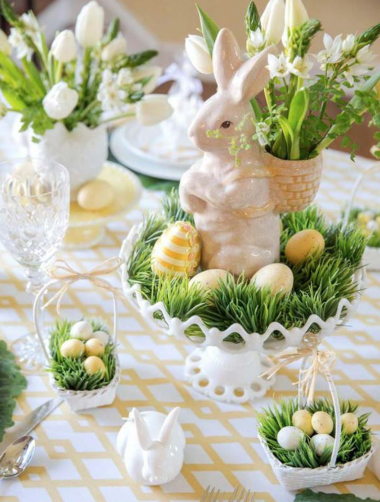 30 GORGEOUS Spring and Easter Tablescape Designs and Ideas | La Bella ...