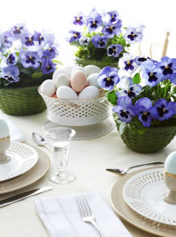 30 GORGEOUS Spring and Easter Tablescape Designs and Ideas | La Bella ...