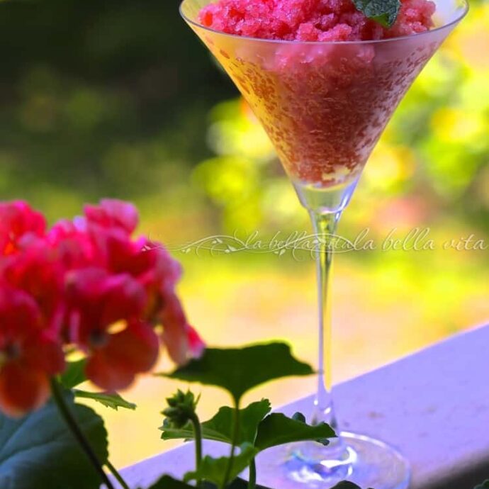 How to Make Watermelon Granita Italian Ice or From Any Fruit | La Bella ...