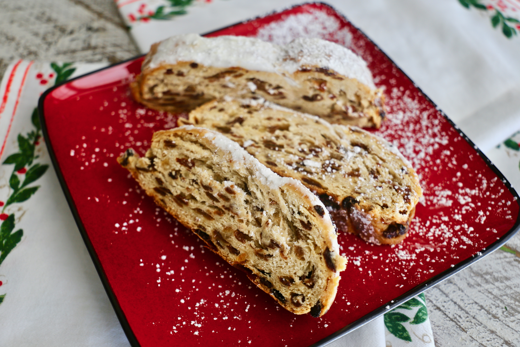 Christmas Stollen Traditional German Holiday Bread | La Bella Vita Cucina