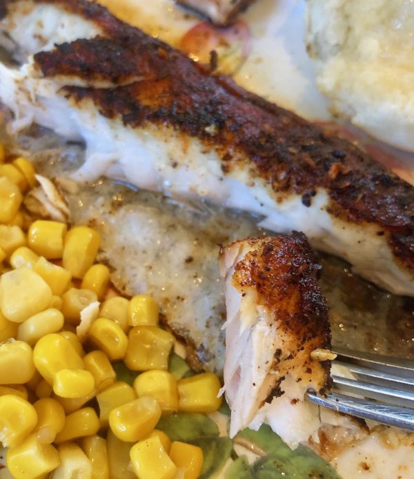 Perfect Garlic Butter Blackened Redfish | La Bella Vita Cucina
