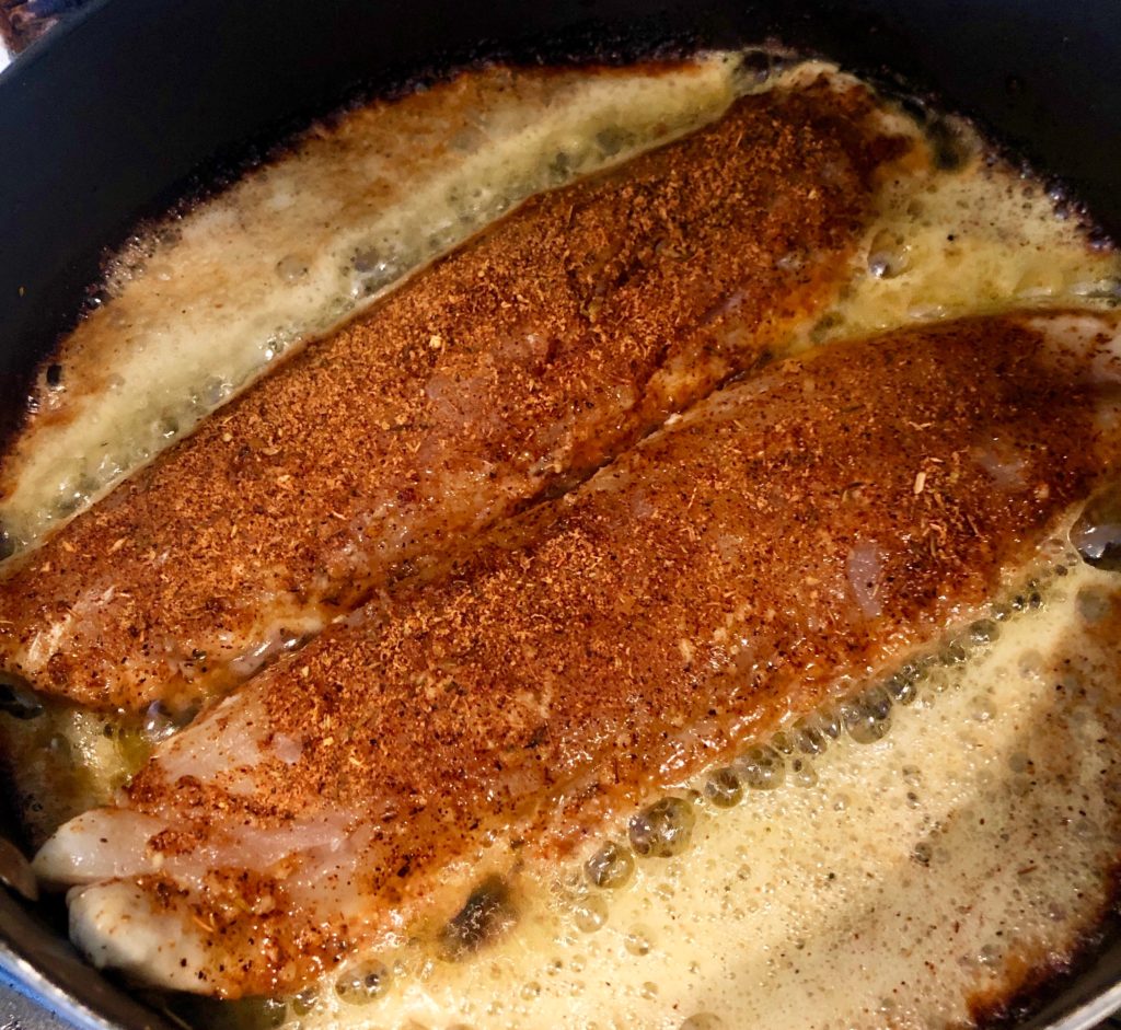 Perfect Garlic Butter Blackened Redfish | La Bella Vita Cucina