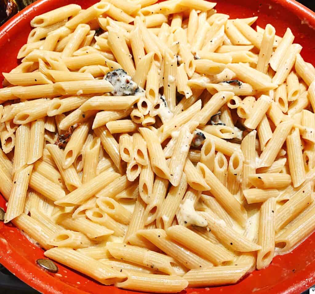 Pasta with Truffle Cream Sauce | La Bella Vita Cucina