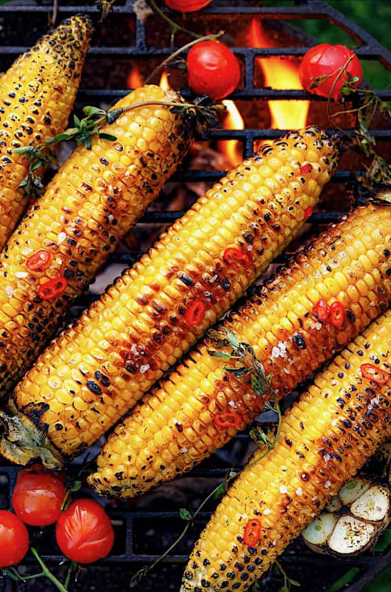 Cheesy Pecorino Corn with Italian Herbs | La Bella Vita Cucina