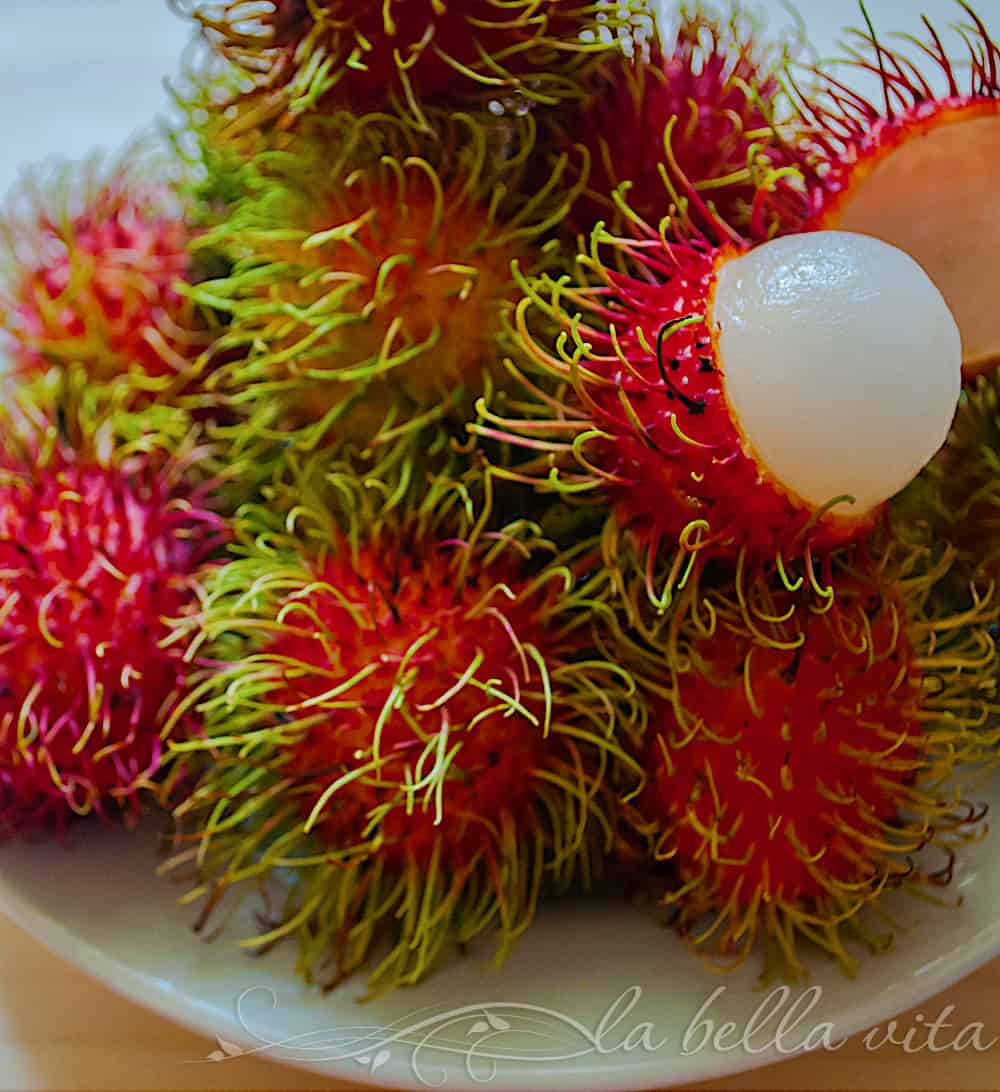 How To Make Limoncello Rambutan Martini Cocktails | La Bella Vita Cucina