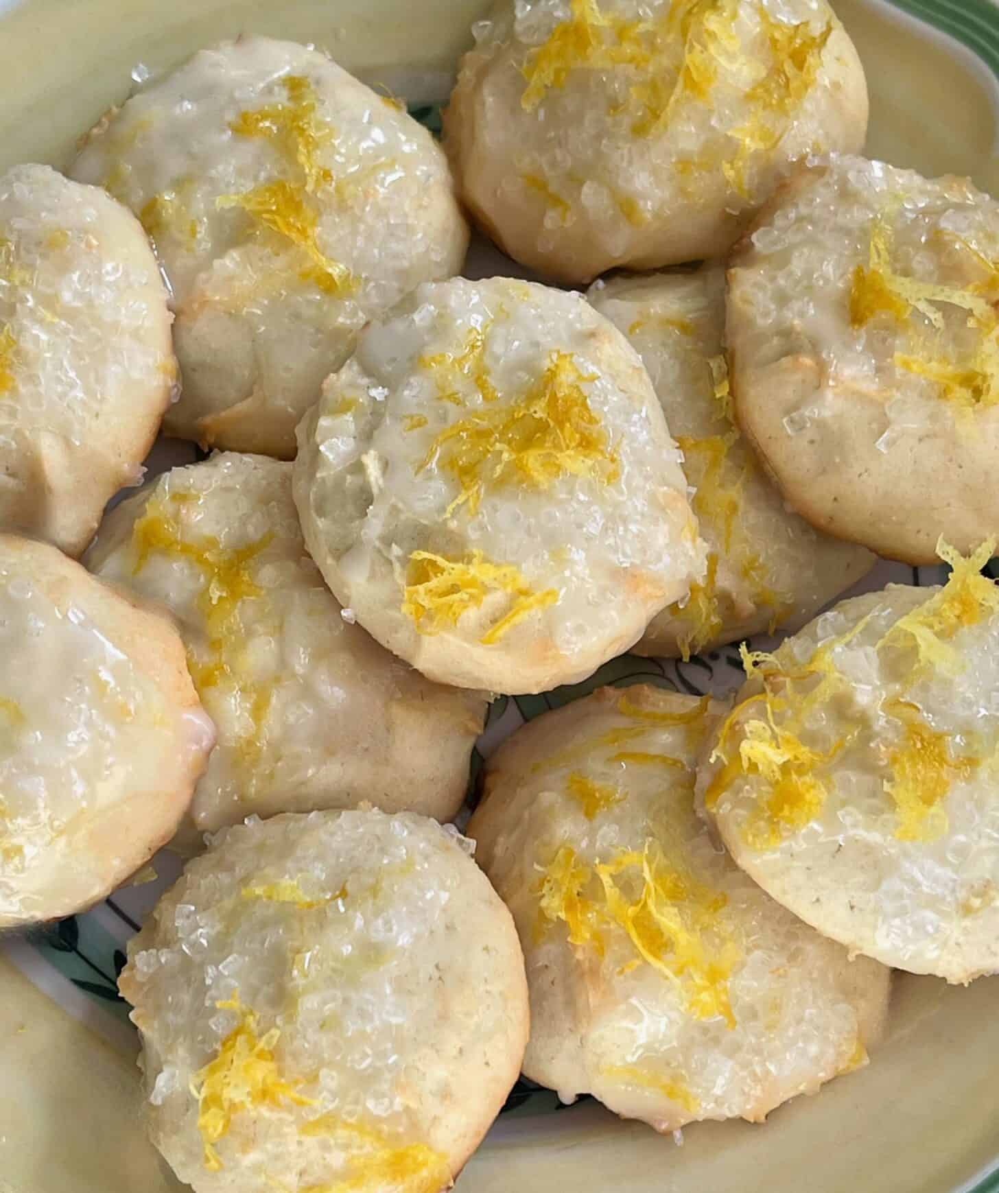 Lemon Ricotta Cookies with Limoncello Glaze | La Bella Vita Cucina