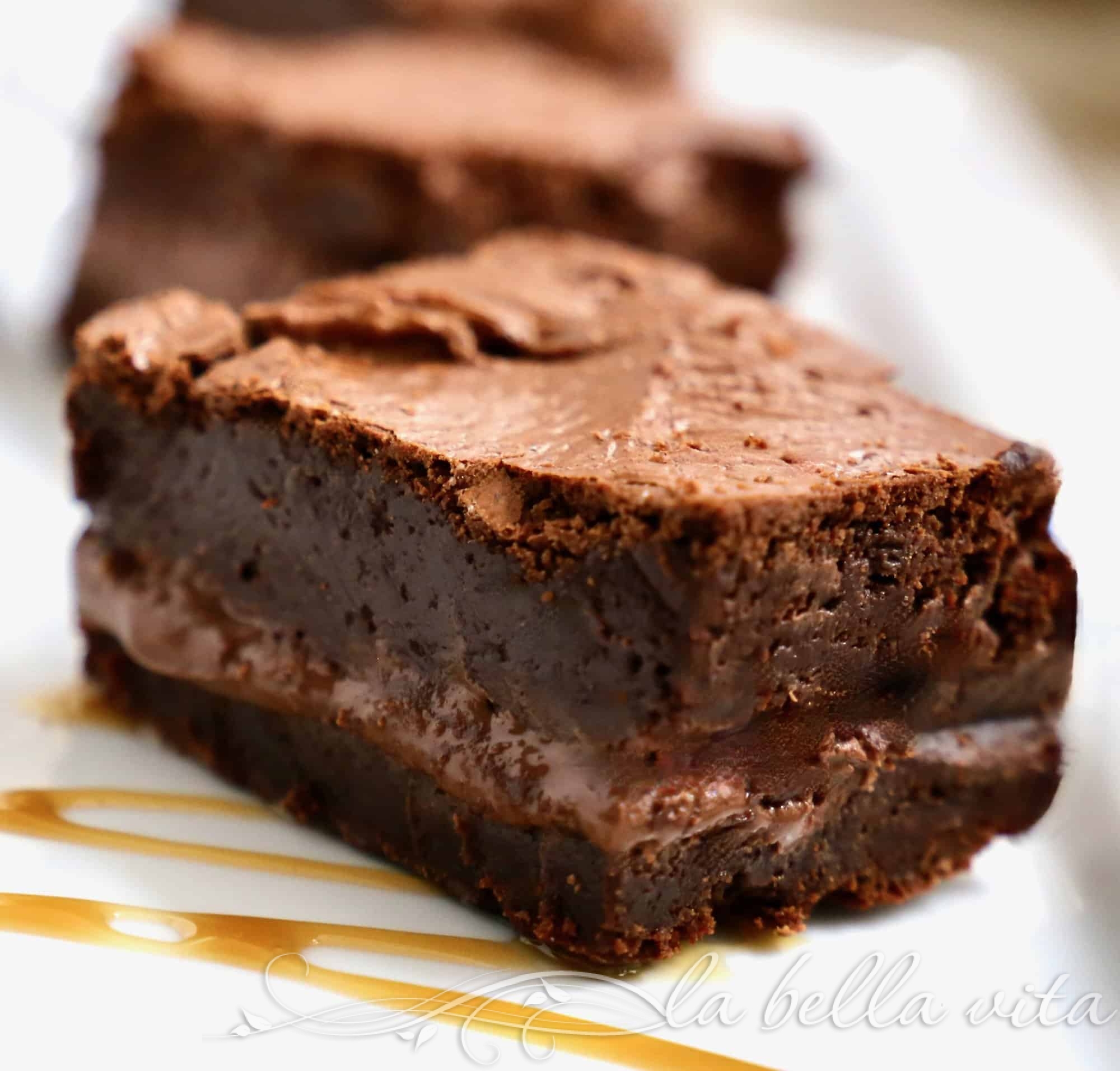 Ultimate Italian Nutella Brownies — And Oh So Easy! | La Bella Vita Cucina