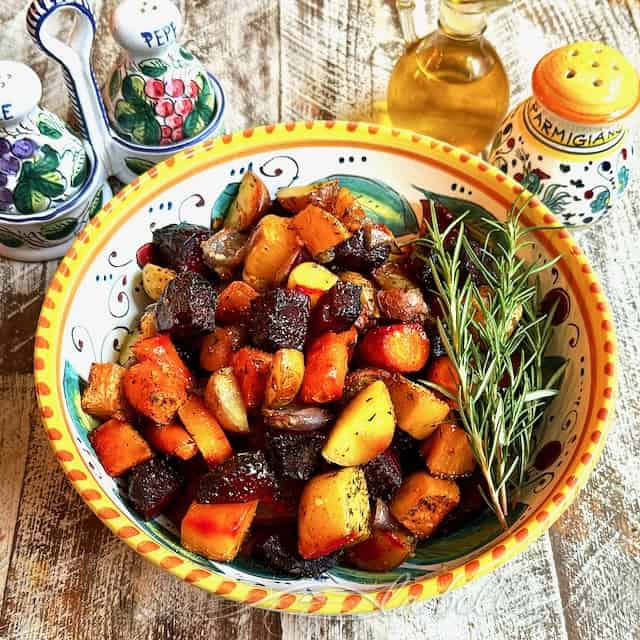 Easy Oven Roasted Root Vegetables – the Yummiest! | La Bella Vita Cucina